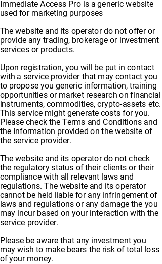 Immediate Access Login - 公式サイト【2024】